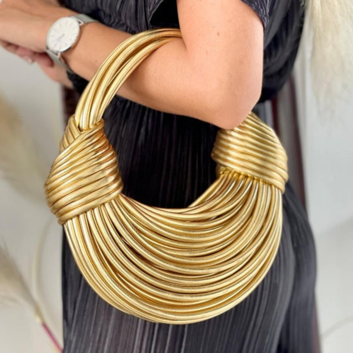Serena knot bag – luxevintage